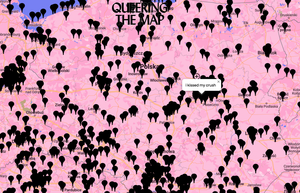 Queerowa mapa zbiera wspomnienia społeczności LGBT z całego świata